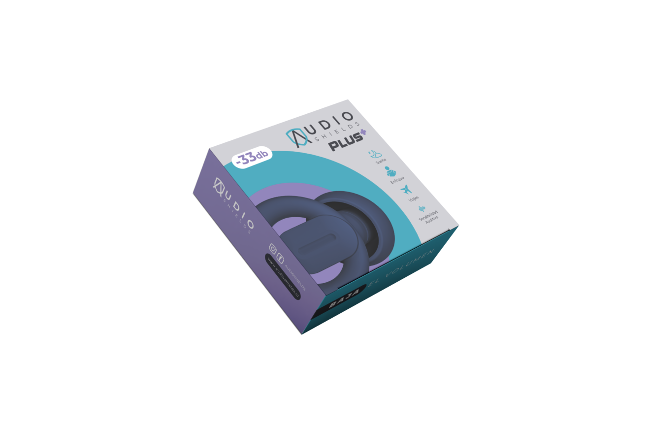 Protectores auditivos con reducción de ruido cómodos - AudioShields